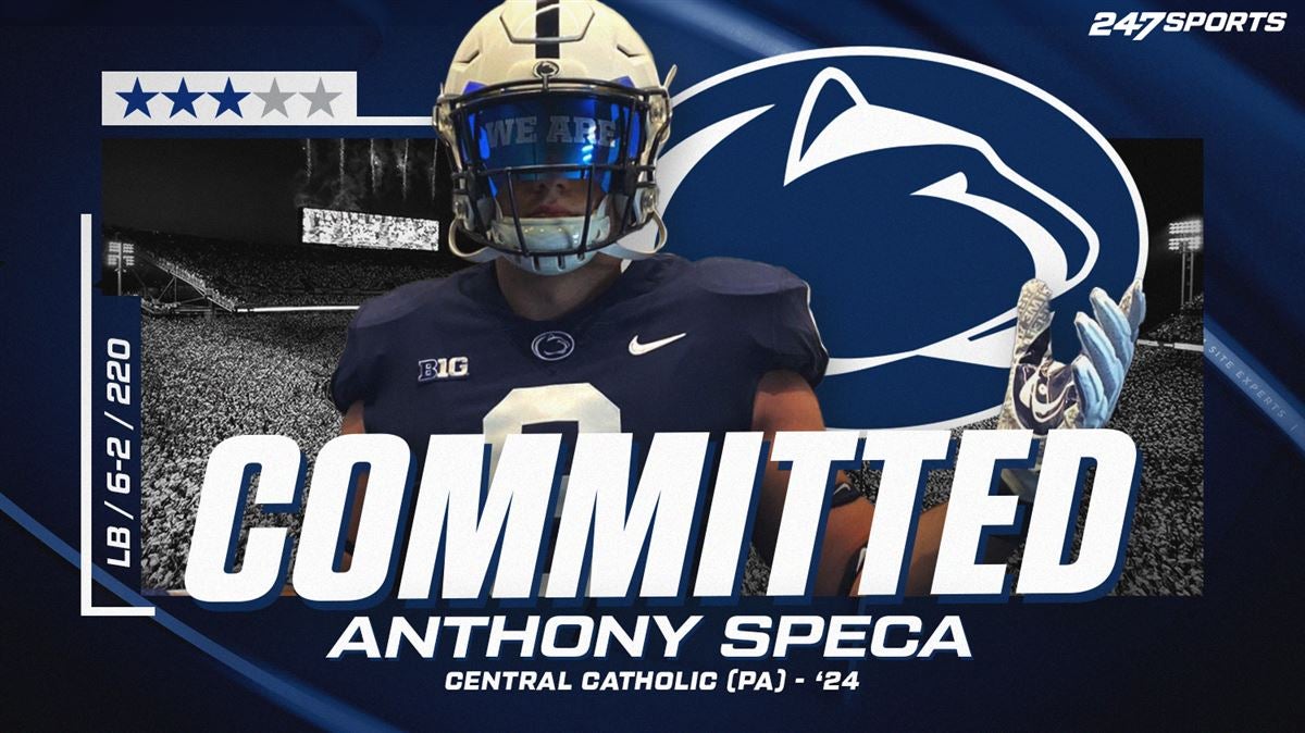 Four-star in-state LB Anthony Speca commits to Penn State