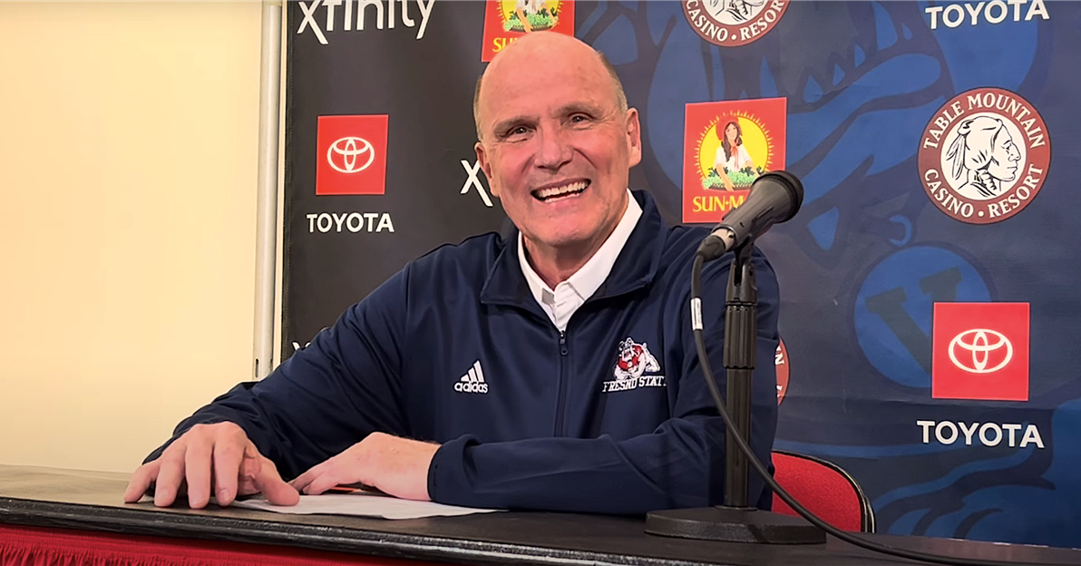 VIDEO: Coach Walberg, players react to Bulldogs' 62-58 win over Wyoming