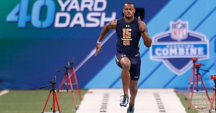 Every quarterback's fastest 40 time at the NFL Combine
