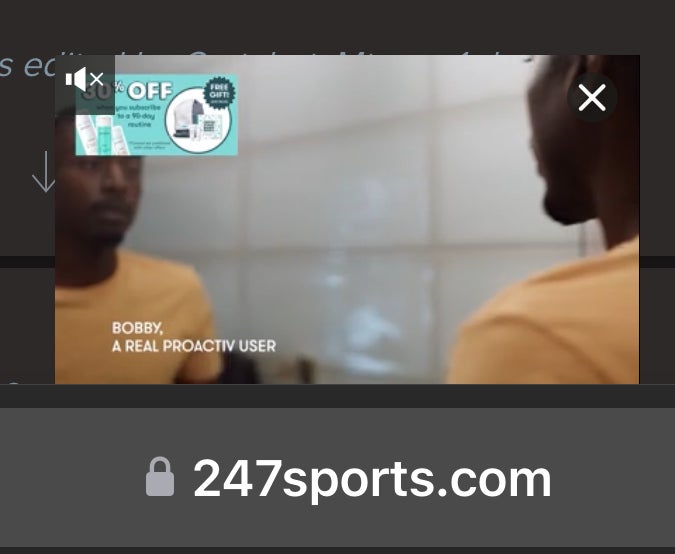 Ads issue on this site