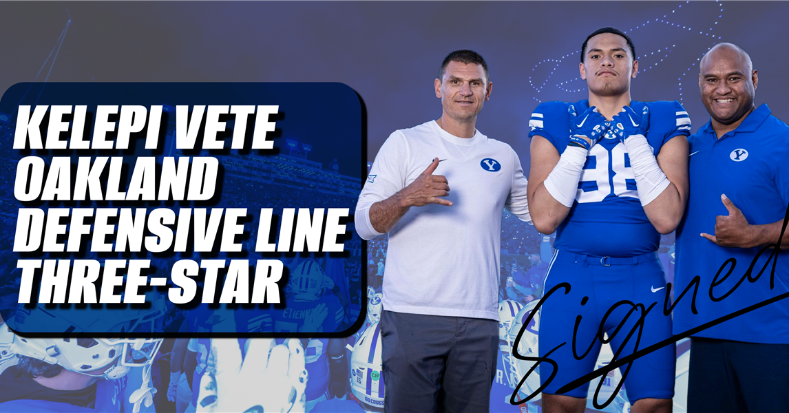 BYU Signing Day: Three-star Kelepi Vete hopes to be able to bolster the ...