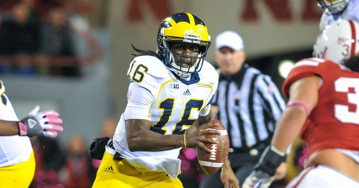 Denard Robinson reaches plea deal in OWI case: Ex-Michigan QB set for ...