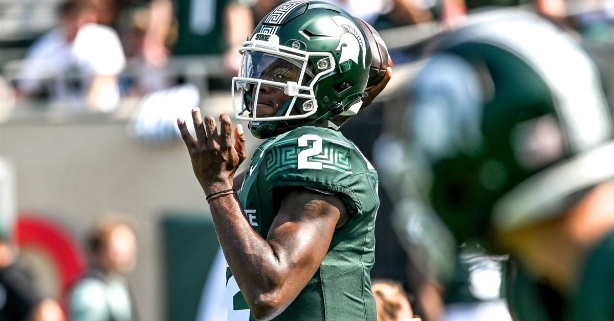 ESPN QB tiers: Where Michigan State second-year starter Aidan Chiles ranked