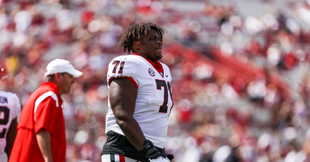 Former Georgia offensive tackle Warren McClendon sees big things for ...