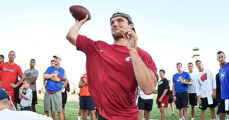 Through eyes of a coach: WSU's Minshew shines at Manning Academy