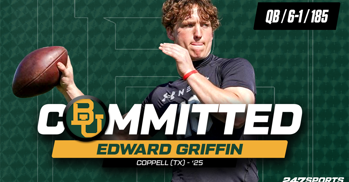 Three-star quarterback Edward Griffin commits to Baylor
