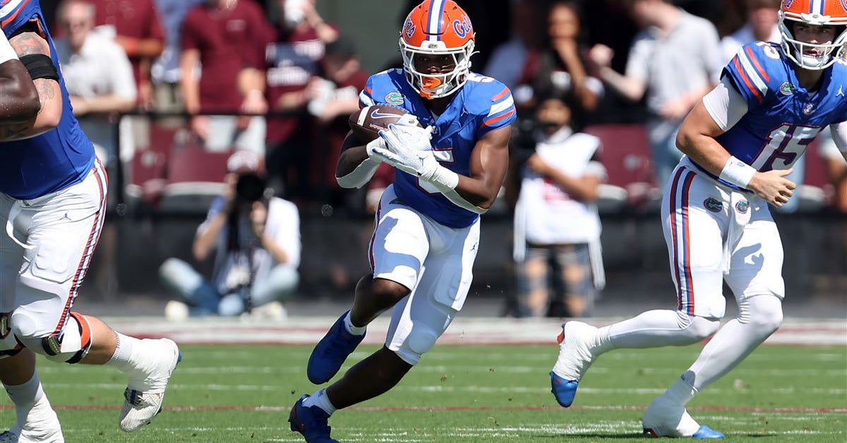 Gators RB Treyaun Webb to undergo surgery for fractured leg