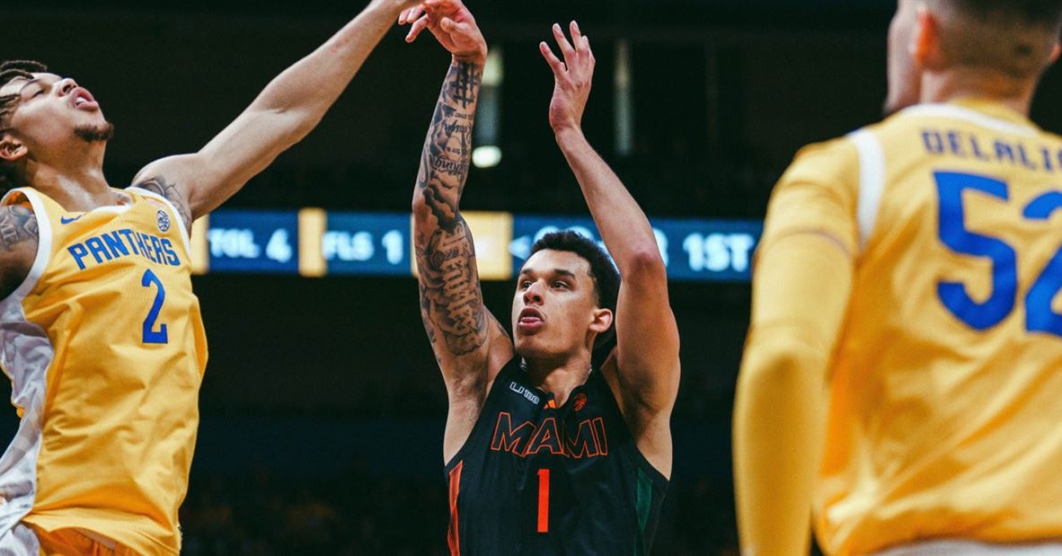 Miami fades in second half in 74-65 loss at Pittsburgh