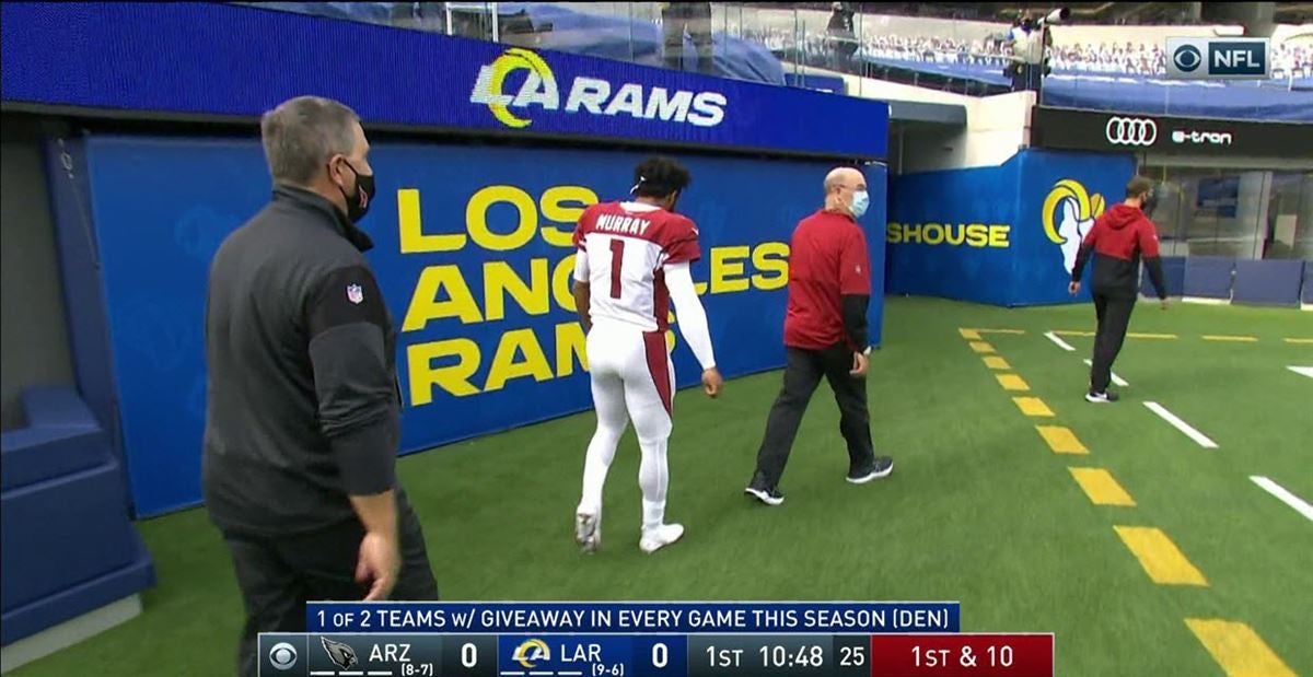 Kyler Murray returns to game after ankle injury