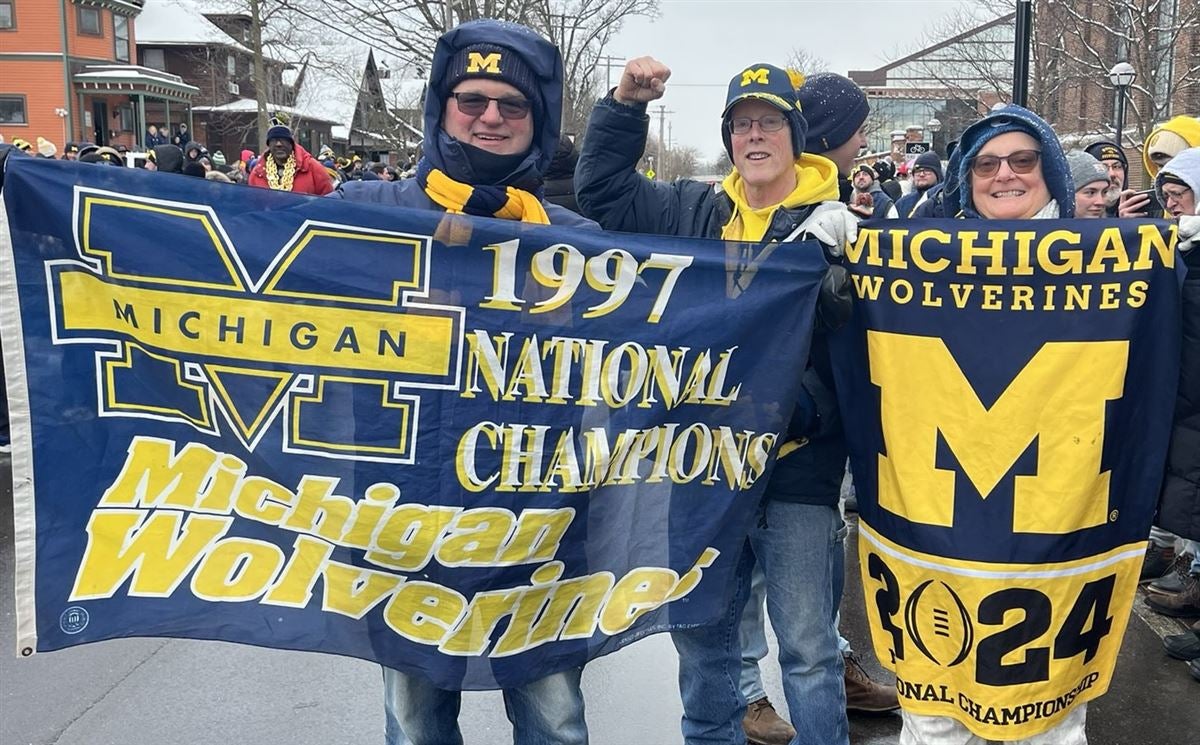 WATCH: Full sights/sounds of Michigan football entire championship parade