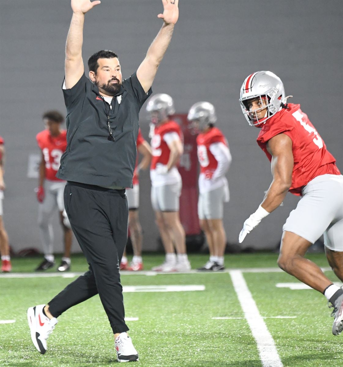 Sights and Sounds: Buckeyes back on practice field for second day of ...