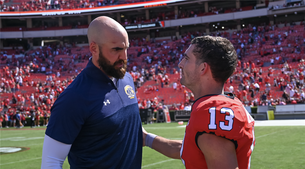 Georgia football: Coach Sean Lewis proud of Kent State performance