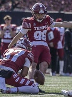 Carl Hardin, Temple, Kicker