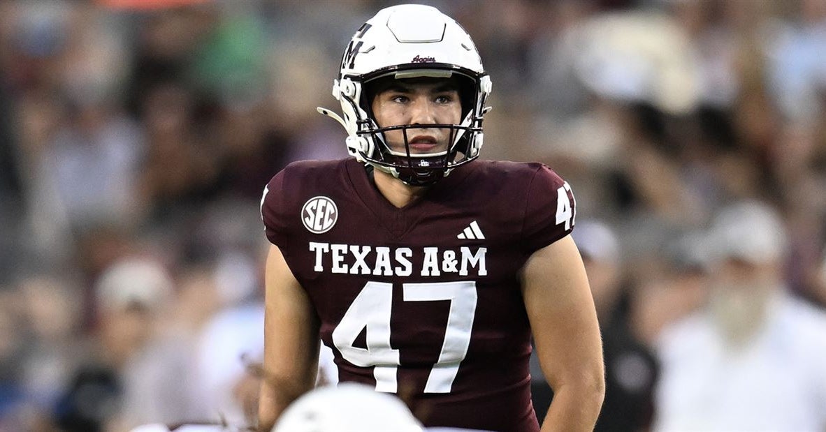 Texas A&M kicker Randy Bond named to 2025 Lou Groza Award preseason ...