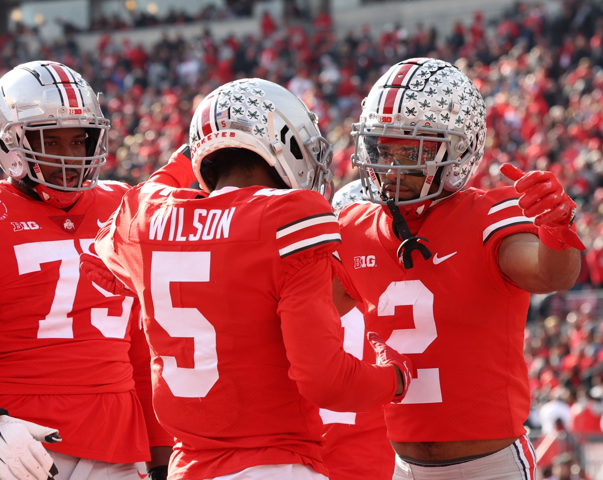 Sights and Sounds: Buckeyes celebrate seniors, then destroy Michigan ...