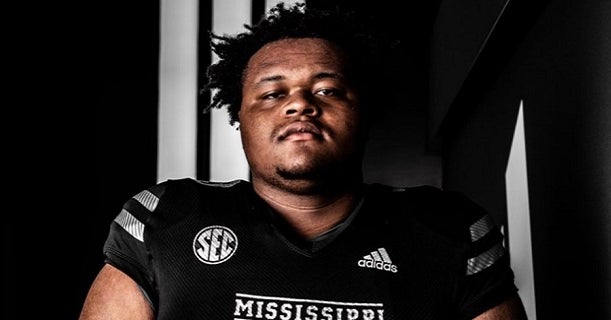 Lineman Percy Lewis taking a look at the transfer portal