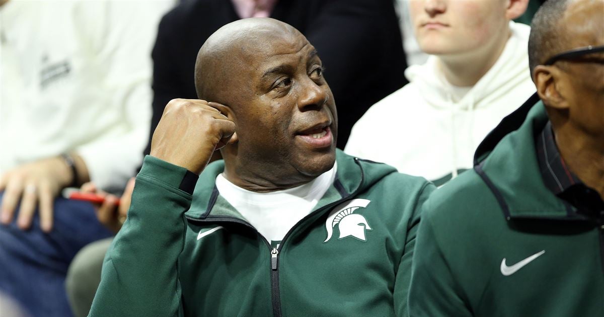 WATCH: Magic Johnson returns to MSU with 1979 championship team