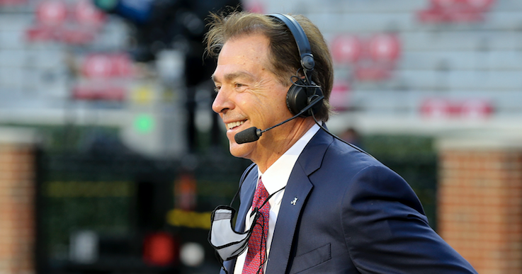 Nick Saban asked about running for office, Tuberville's win