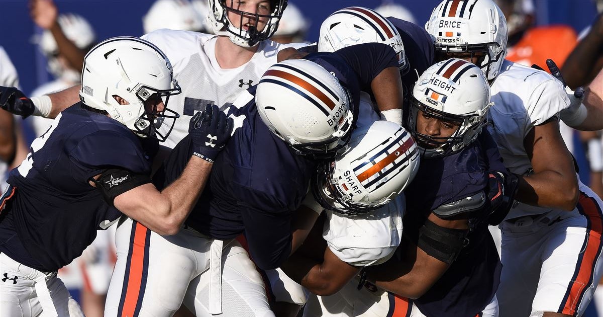 IN PHOTOS: Auburn football team works in full gear for the first time