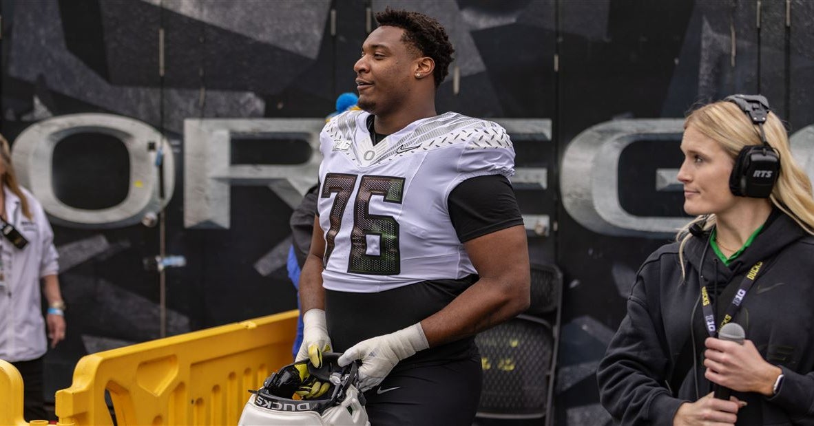 Oregon OL Isaiah World among ESPN's candidates to go No. 1 overall in ...