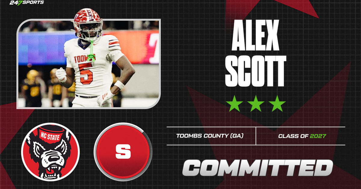 Punishing Peach State safety Alex Scott commits to NC State