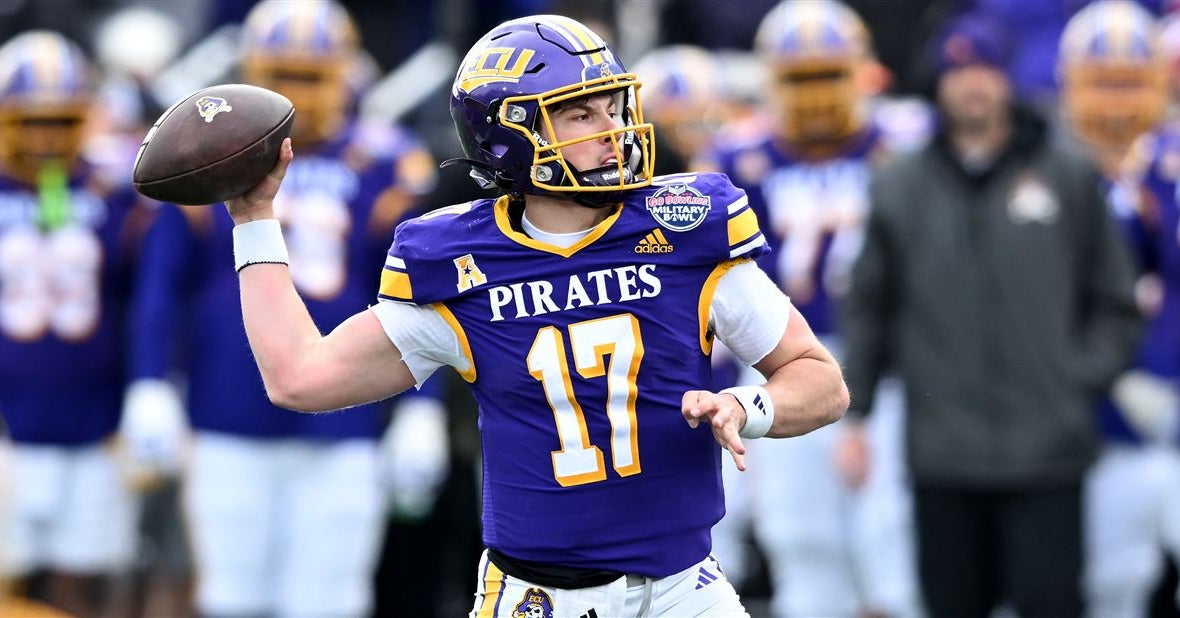 ECU QB Chaston Ditta enters transfer portal