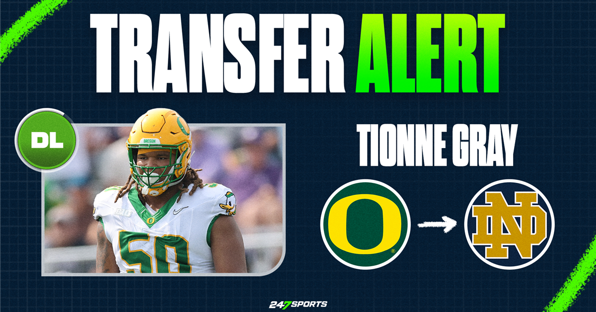 BREAKING: Notre Dame Lands Oregon Transfer DT Tionne Gray
