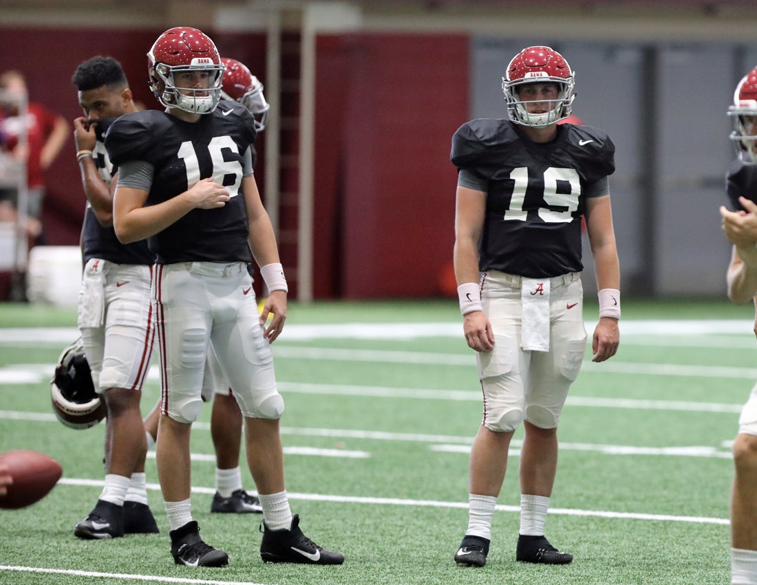 Photos: Day 10 of Alabama's fall camp
