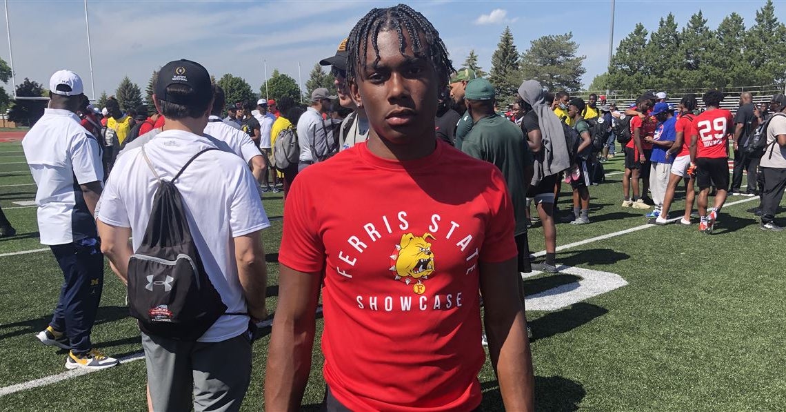 Electric 2023 WR Semaj Morgan on U-M: ‘I grew up liking them’