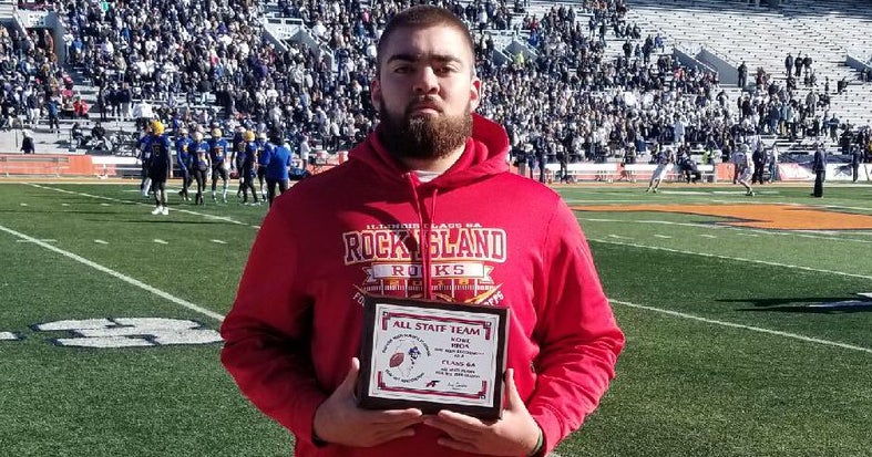 JUCO OT Kobe Rios reacts to Maryland offer