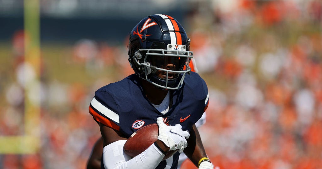 Virginia vs. Pitt football: Dontayvion Wicks, Lavel Davis Jr., Keytaon ...
