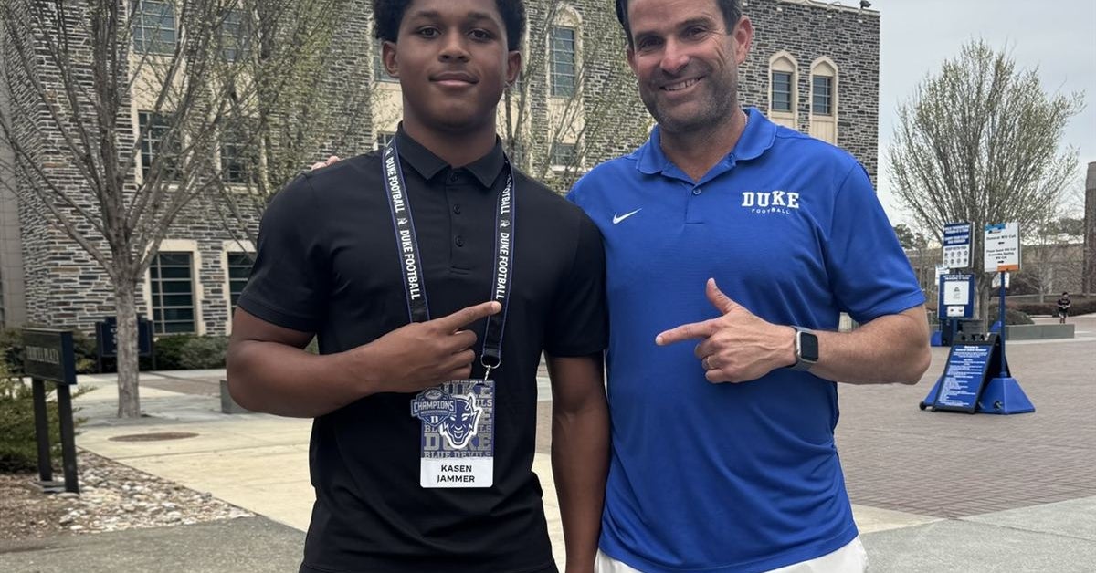 2027 CB Kasen Jammer Talks Duke Visit, Manny Diaz, Recruiting Process