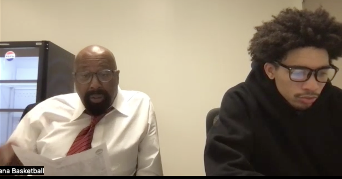 Coach TV: Indiana basketball coach Mike Woodson discusses IU's 85-68 ...