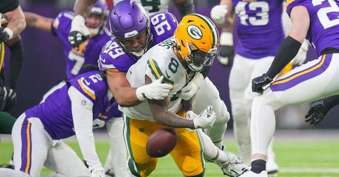 Josh Jacobs' costly fumble in Minnesota 'drained the energy' out of the ...