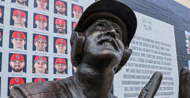 LOOK | Ole Miss baseball finally unveils Captain Elko’s statue