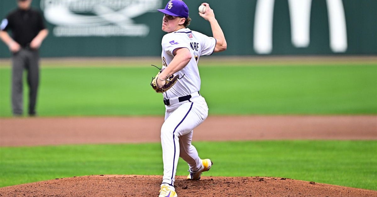 LSU rides the arm of Cooper Moore to series win over Milwaukee
