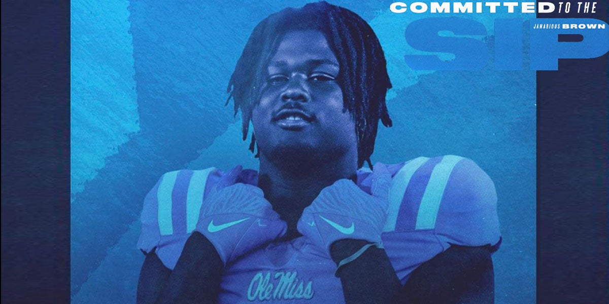 Moss Point four-star defensive end Jamarious Brown commits to Ole Miss