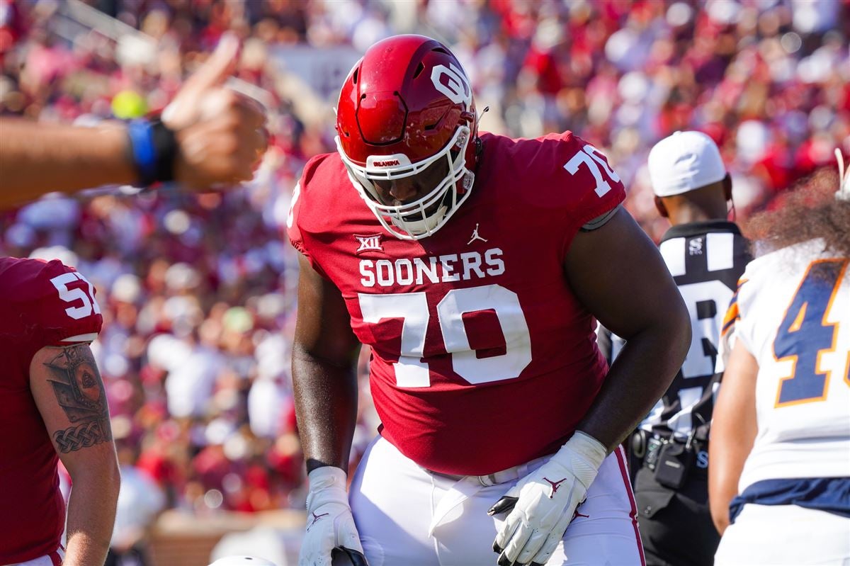 Former five-star OL Brey Walker to depart Oklahoma after starting just ...