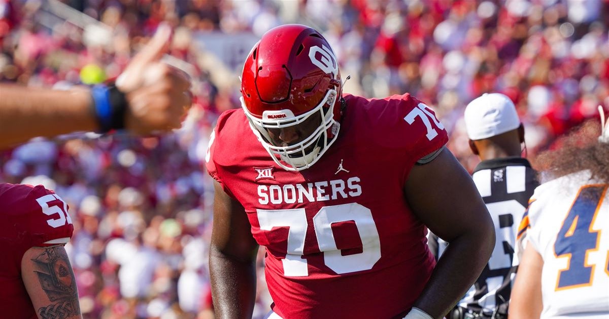 Former five-star OL Brey Walker to depart Oklahoma after starting just ...