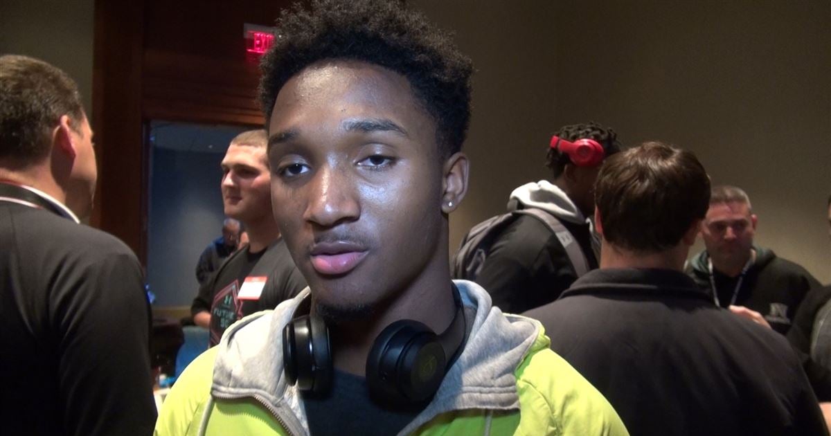 Watch: 5-star Isaiah Williams has Great Relationship w/ Harbaugh