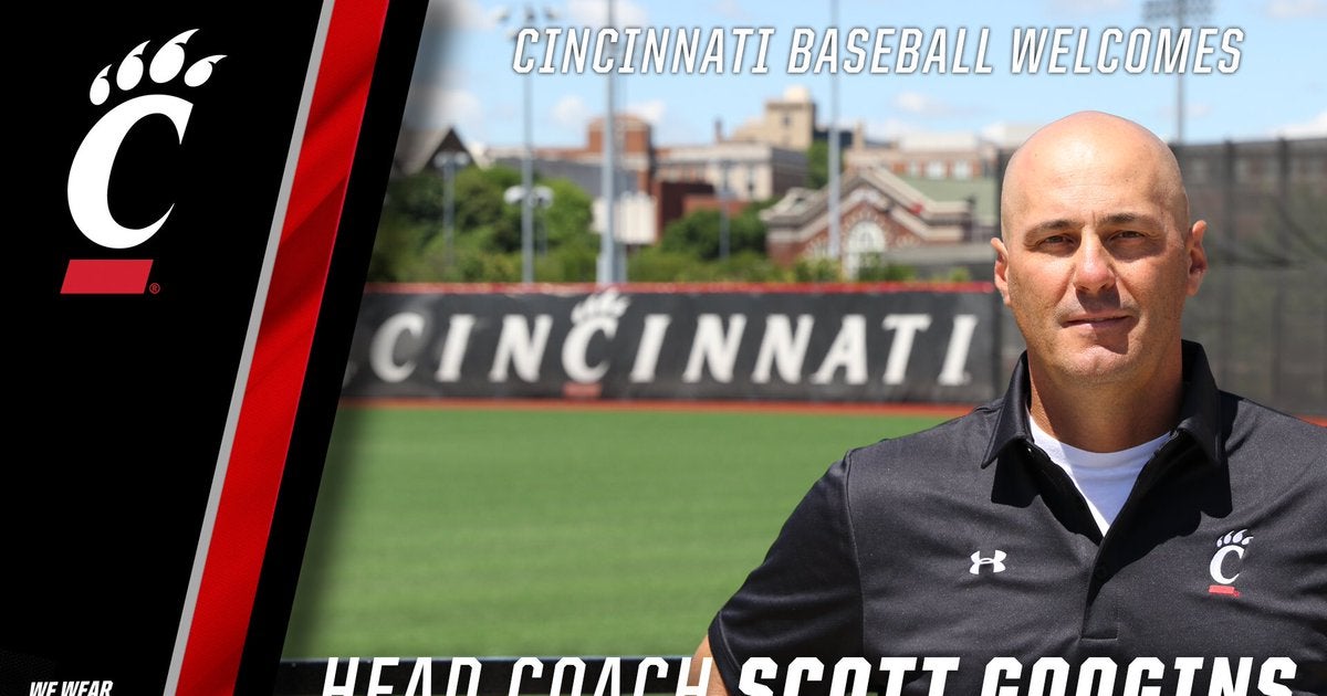 Scott Googins Named University of Cincinnati Baseball Head Coach