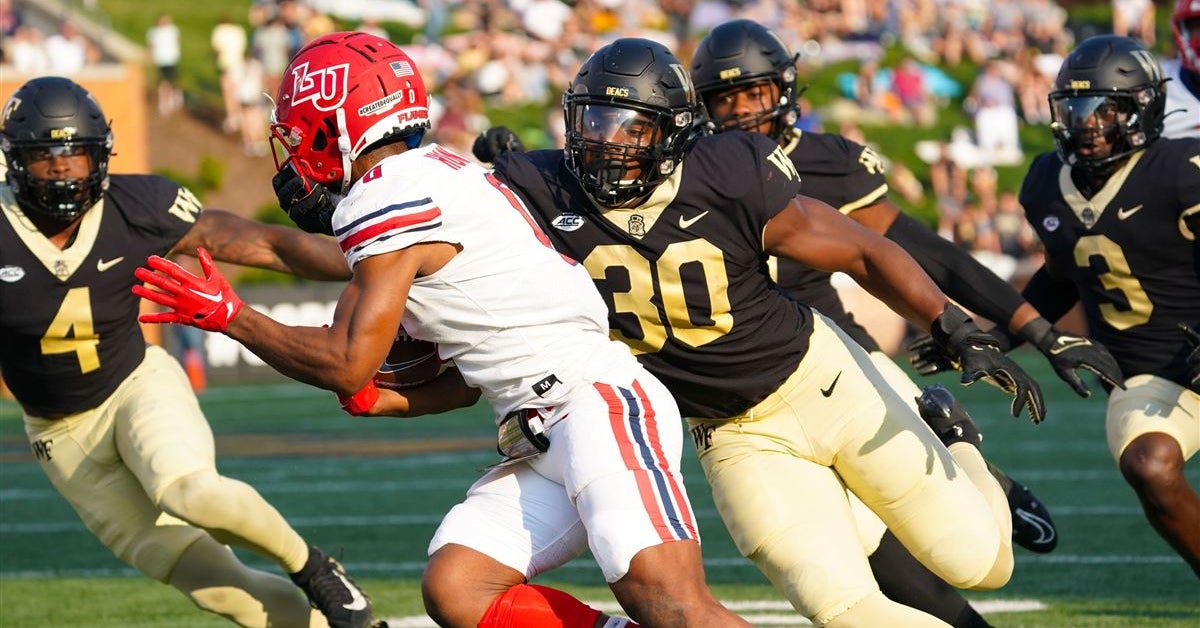 WATCH: Wake Forest Football players Tate Carney, Jasheen Davis, Matt ...