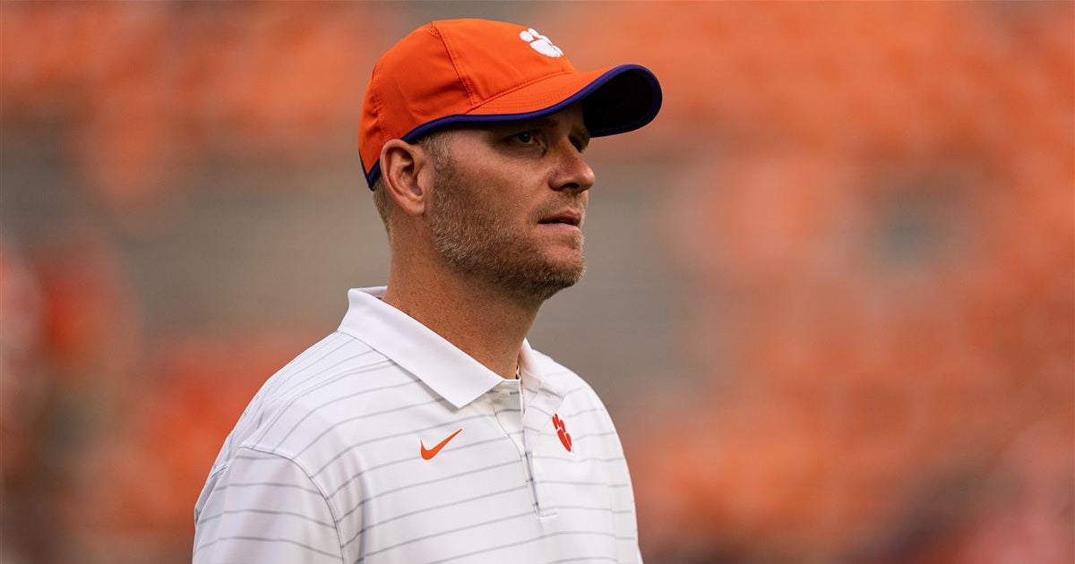Clemson OC Brandon Streeter reveals he interviewed in NFL before taking ...
