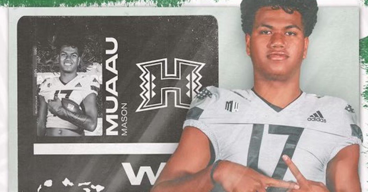 Mason Muaau becomes first '23 Hawaii commit after visit weekend