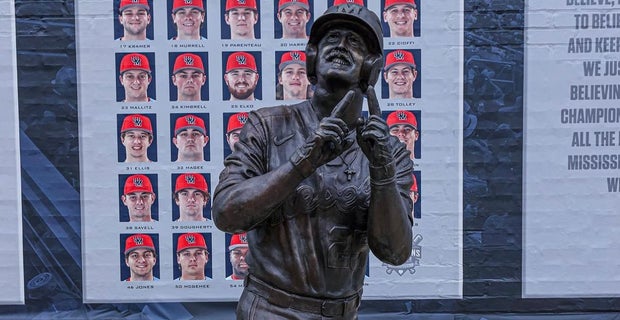 LOOK | Ole Miss baseball finally unveils Captain Elko’s statue