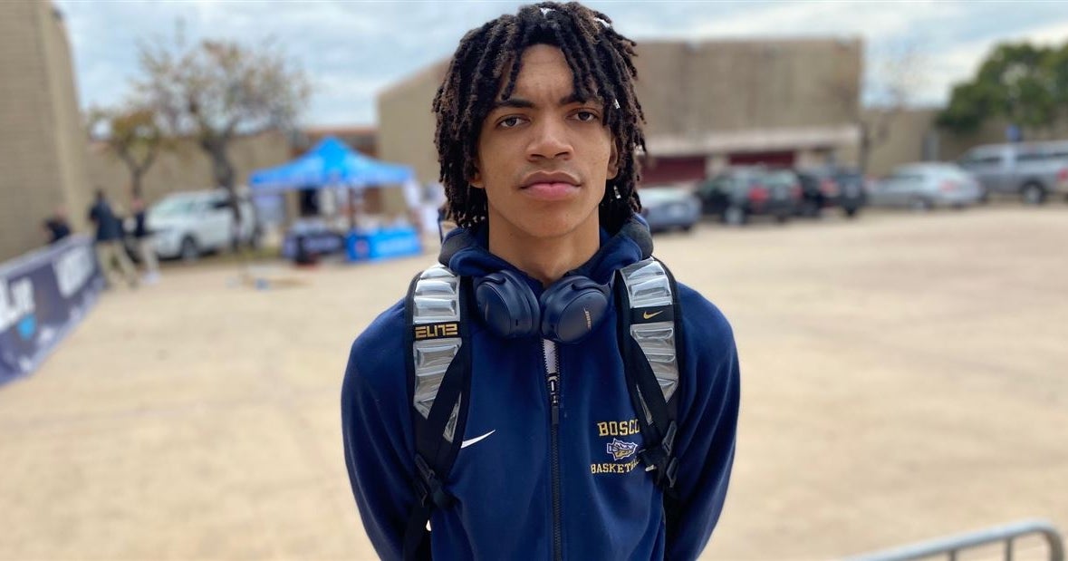 Top 15 2025 guard Elzie Harrington focused on figuring out his game ...