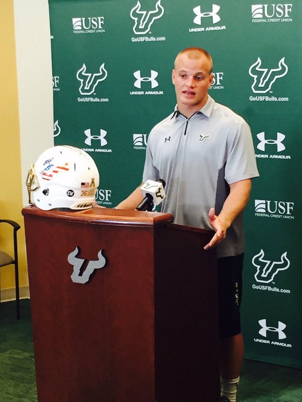 USF Football Tuesday Press Conference Tweetcap