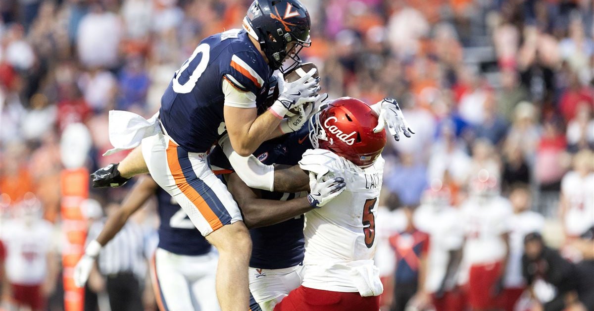 Virginia safety Ethan Minter has 'an immense presence about him'