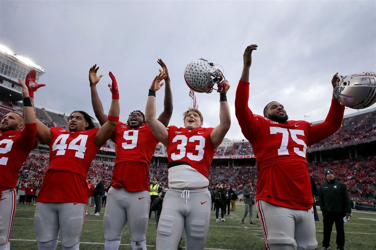Sights and Sounds: Buckeyes celebrate seniors, then destroy Michigan ...
