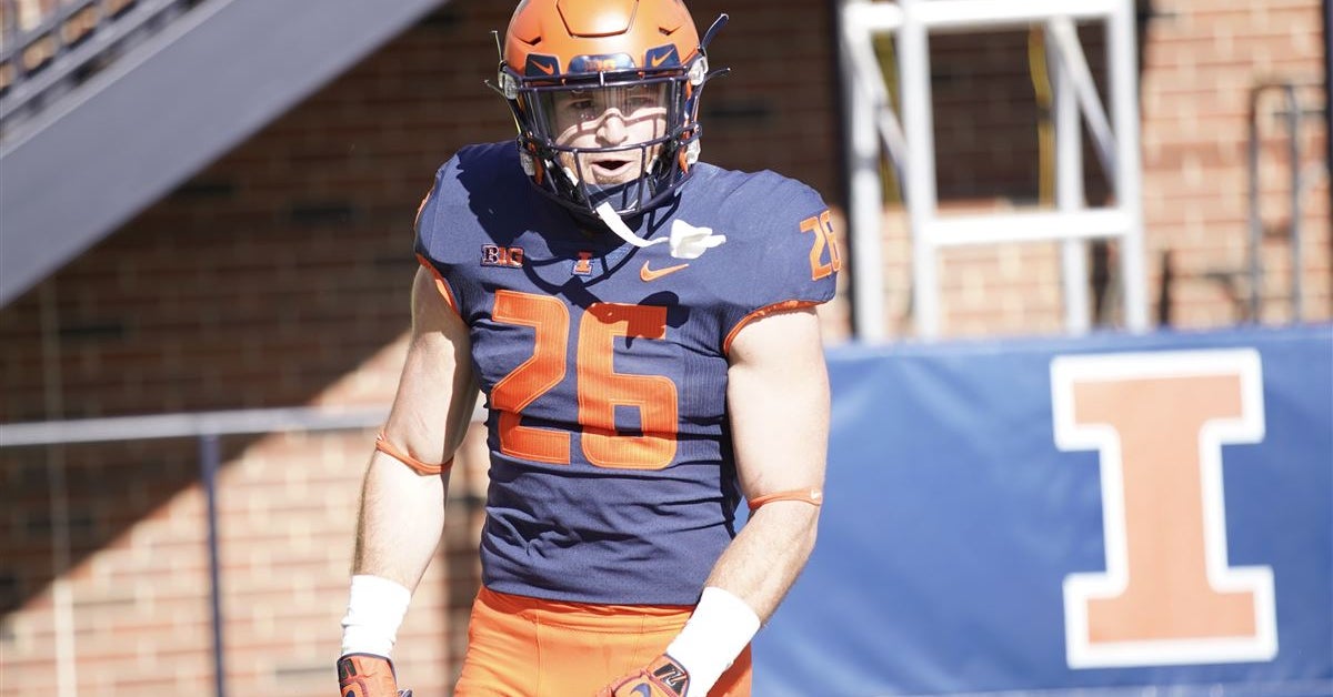 Running back Mike Epstein says his goodbye to Illinois: 'I was Orange ...